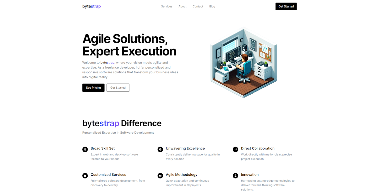 Bytestrap - Agile Custom Software Solutions